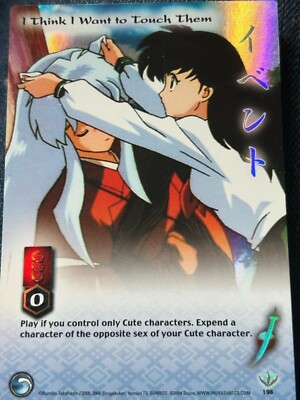 InuYasha TCG Card Game Anime Manga Tetsusaiga Kagome Ears I Think I ...