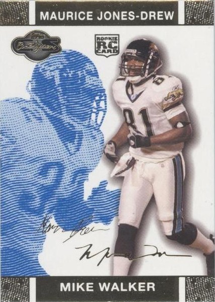 2007 Topps Co-Signers - Blue Changing Faces Gold #90 Maurice Jones-Drew ...