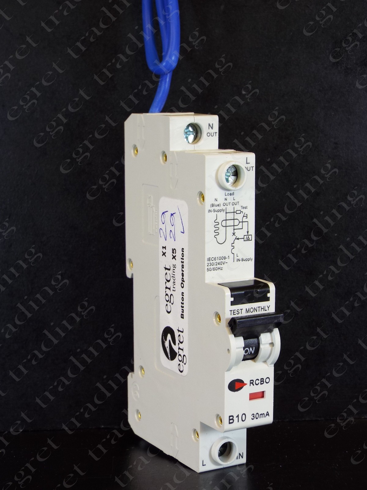 Lewden Control Gear Direct CGD 30mA RCBO Circuit Breaker - NEW TESTED ...