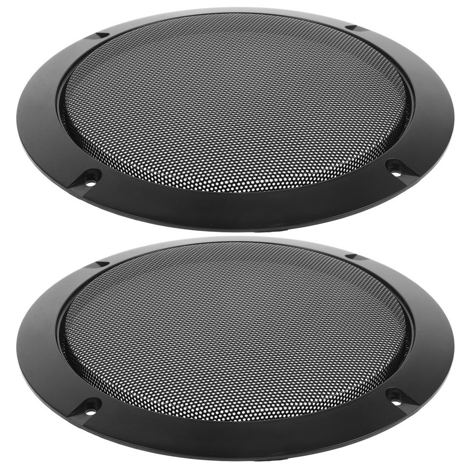 2 Pcs Metal Mesh Speaker Cover Steel Loudspeaker Net Cover for Car ...