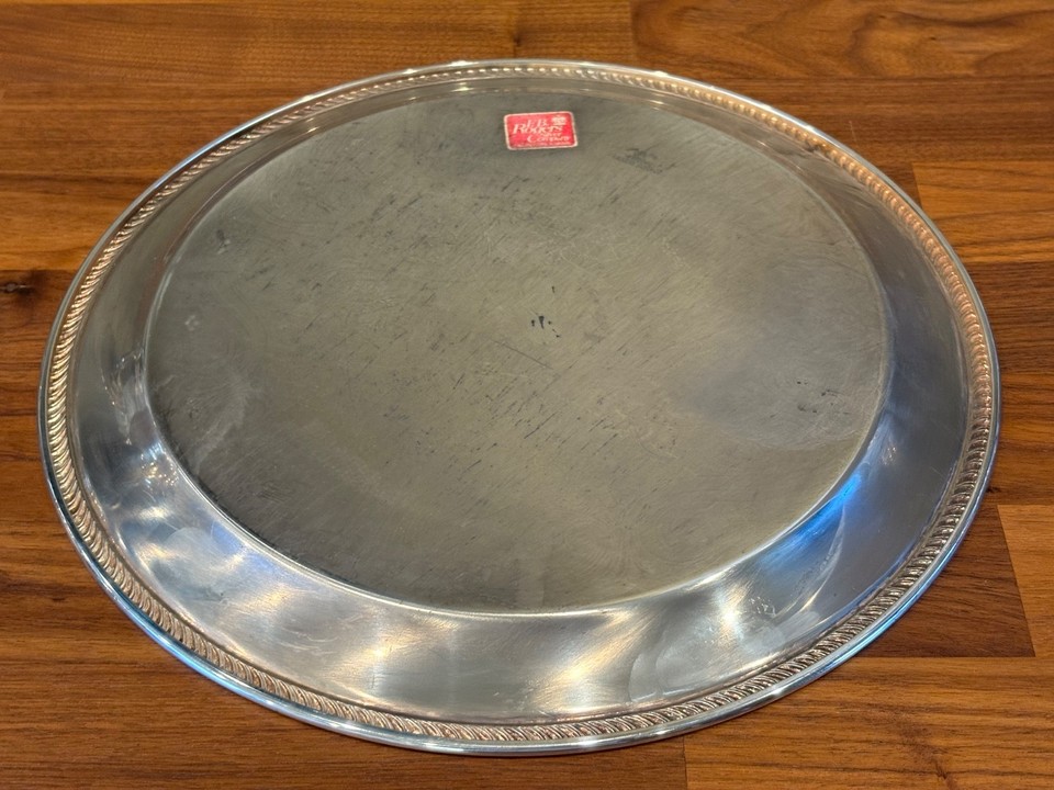 F. B. Rogers Silver Co Silver Plate VTG 5 Pc Coffee Tea Set Tray Pot ...