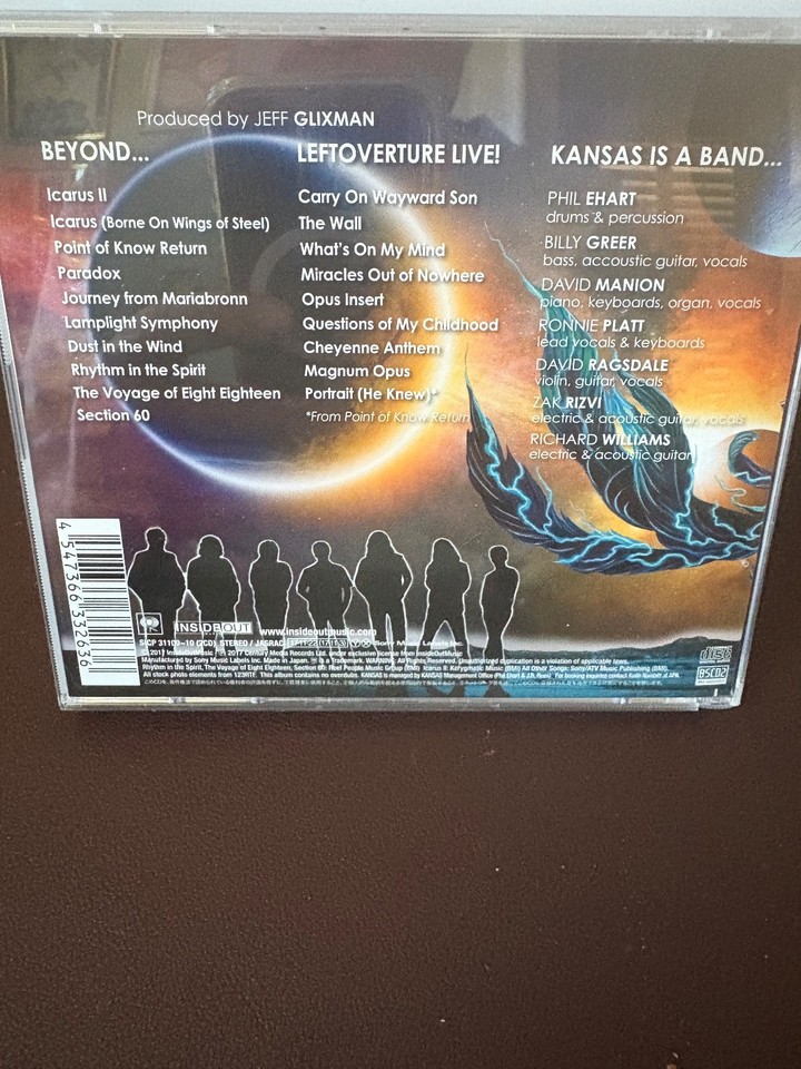 KANSAS - Leftoverture Live And Beyond - 2 Blu Spec CD - OBI - Japan | eBay