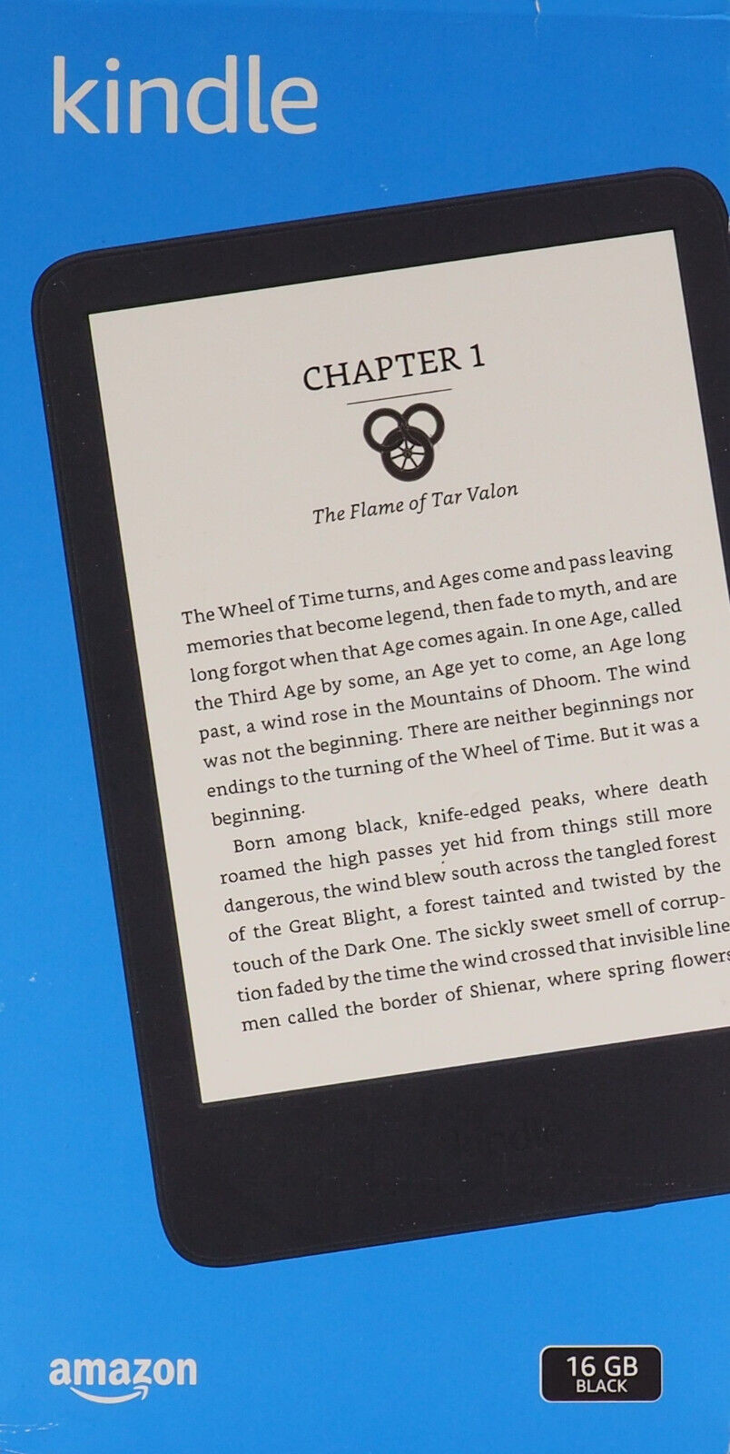 Amazon Kindle E-Reader 6" display.16GB 2022 Release - Black NEW SEALED