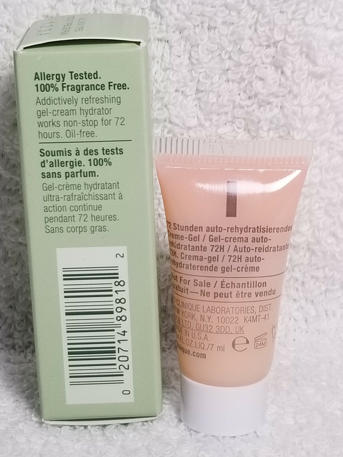 Clinique MOISTURE SURGE 72-Hour Auto-Replenishing Hydrator Cream .24 oz ...