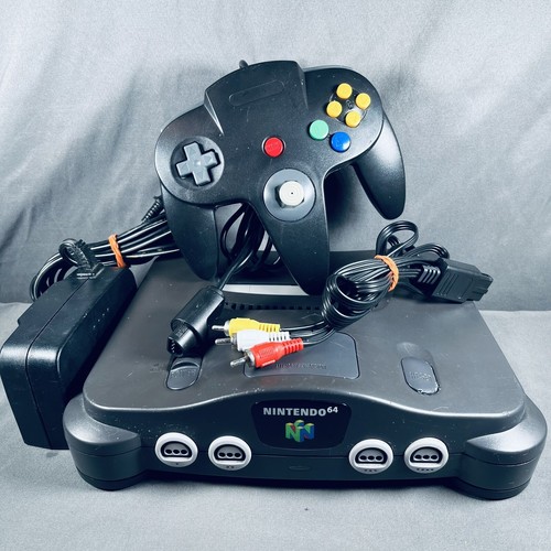 Nintendo 64 N64 (NUS-001) System Console w/Jumper Pack and Controller ...