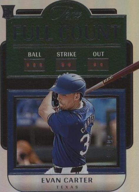 2024 Panini Three and Two - Full Count Evan Carter #5 /99 (RC) for sale ...