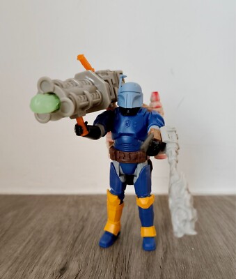 Prototype Hasbro Star Wars Paz Vizsla 4" Action Figure Test Shot Toy ...