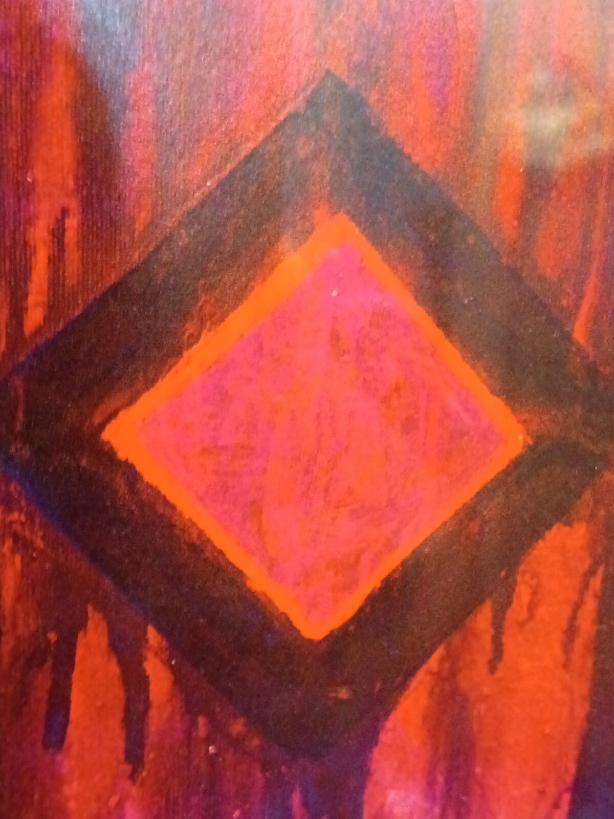 R.C. Gorman, "Red Rug Motif " 1979 Bayard Gallery Lithograph (SIGNED ...