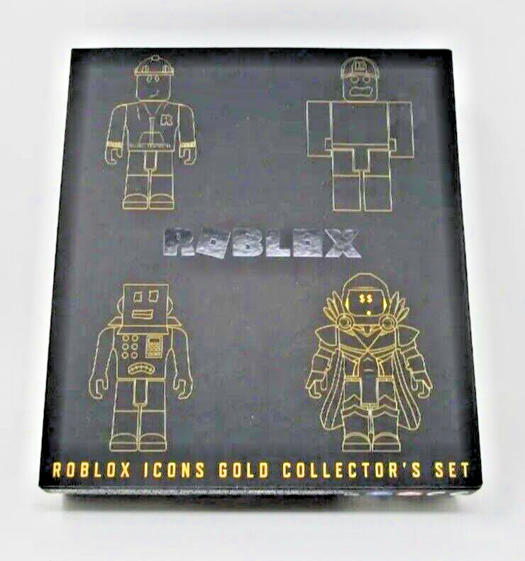 15th Anniversary Roblox Icons Gold Collector's Set Action Figure Pack ...