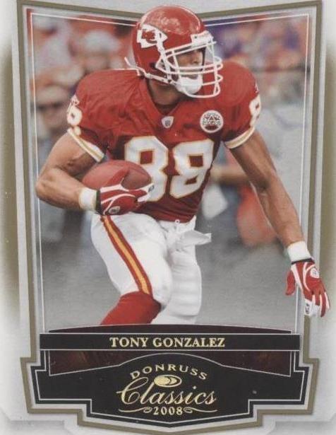 2008 Donruss Classics - Tony Gonzalez #50 Timeless Tributes Gold /50 ...