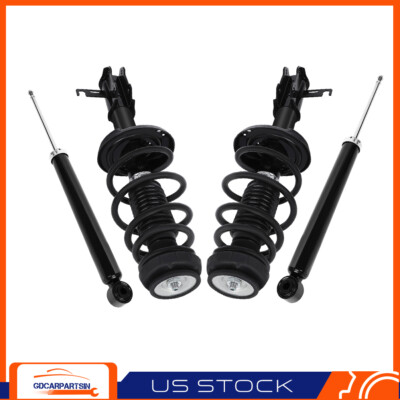 Fits 2012-2015 Chevrolet Volt Front Struts w/Spring + Rear Shocks ...