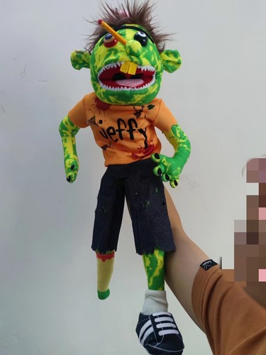 Zombie Jeffy Puppet Authentic SML Merch Full Size | eBay