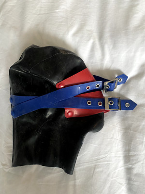 Libidex Latex Rubber Roxie Hood Mask | eBay.de