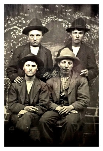 JESSE JAMES, FRANK JAMES, EMMETT DALTON, JESSE EVANS WILD WEST OUTLAWS ...