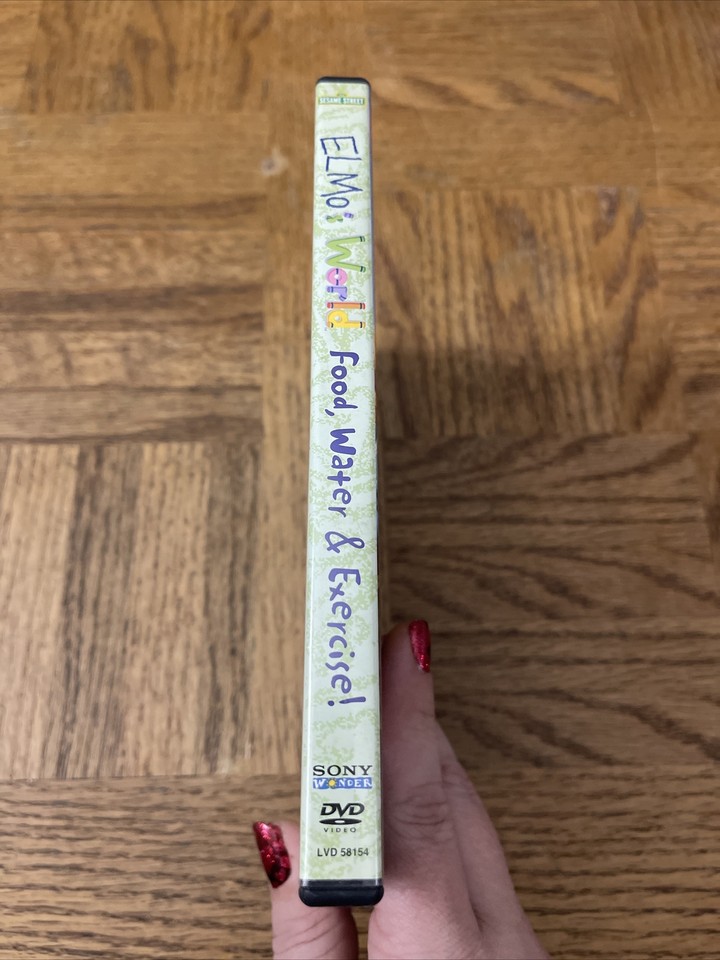 Sesame Street Elmos World Food Water And Exercise DVD 74645815497 | eBay