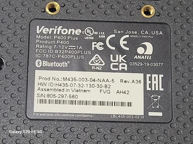 Verifone P400 Plus Stripe Credit Card Terminals for sale online | eBay