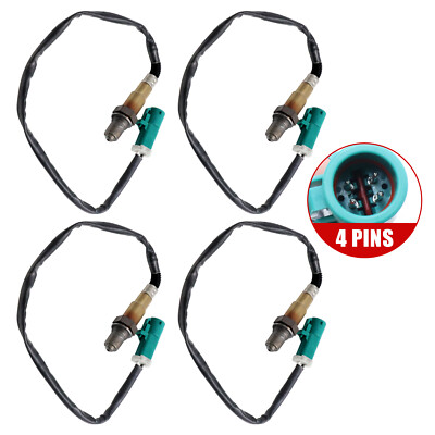 1067580 For Ford Edge Lincoln 4pcs Downstream and Upstream O2 Oxygen ...