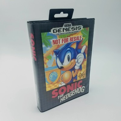 SONIC THE HEDGEHOG ~ Sega Genesis Vintage 1991 Box & Cartridge ~ Not ...