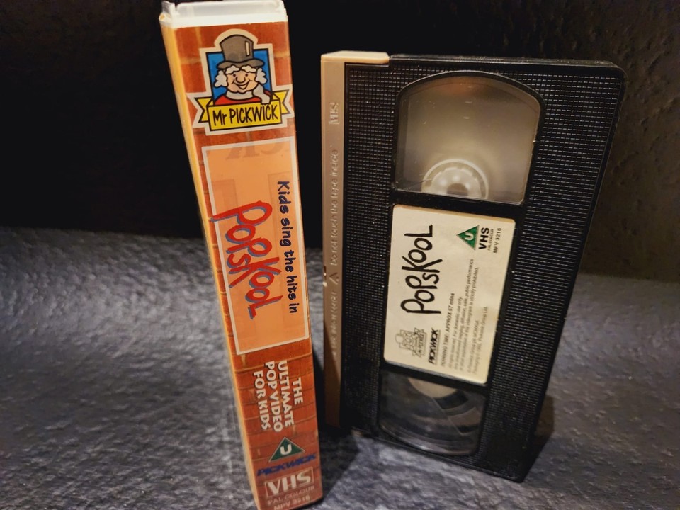 Popskool Vhs Kids Sing The Hits Thriller Ghostbusters Etc. Rare | eBay UK