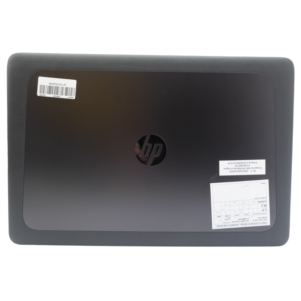HP Laptop ZBook 15u G3 15.6" Core i7-6500U 4GB DDR4 512GB NVMe SSD *LCD ...