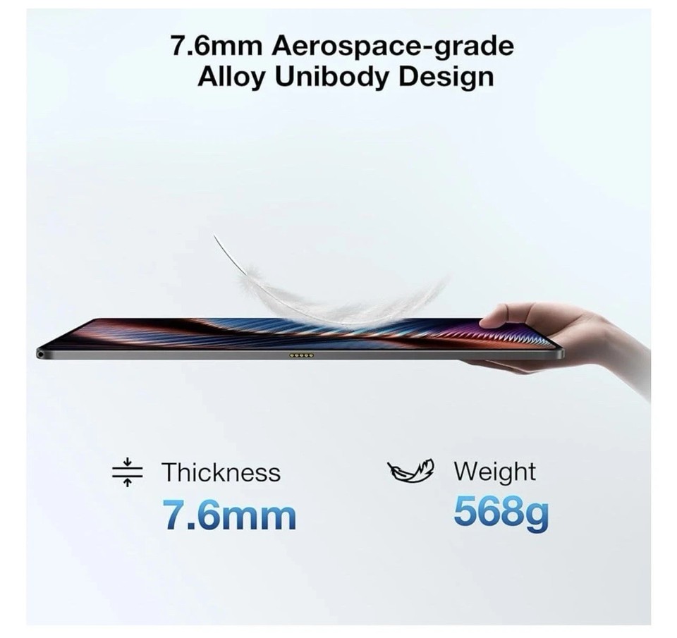 DOOGEE T40 Pro VIP Edition Tablet 12 Inch Android - 20GB RAM/512GB ...