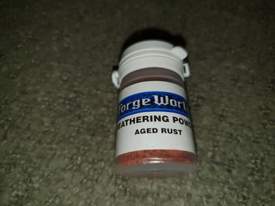 Forge World Weathering Powder Aged Rust, Games Workshop New & Sealed ...
