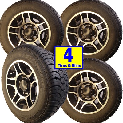 2016 Club Car Golf Cart Wheel with Tire 205/50-10 Fairway Master RIMs ...