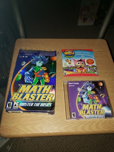 Math Blaster Master The Basics Pc Cd Rom | eBay
