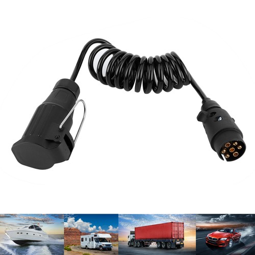 Trailer Wiring Spring Wire Connection Cables Extension Cord Caravan ...