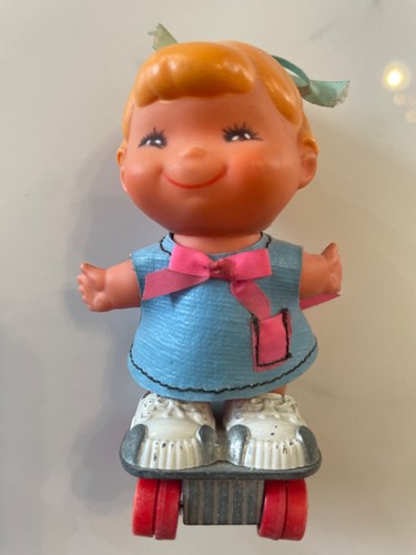Vintage Mattel 1970 Nifty Nan Small Shots Shot Doll On Roller Skates | eBay