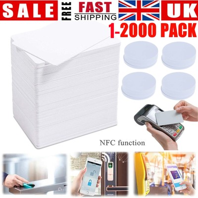 New NTAG215 Blank NFC Tags Cards PVC Waterpoof Chip Rectangle 504 bytes ...