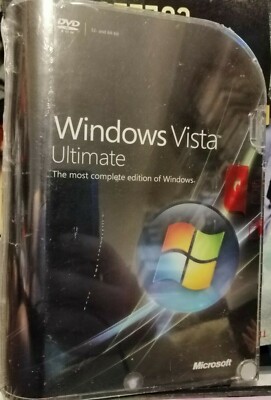 Microsoft Windows Vista Ultimate Retail Edition FULL Edition | eBay UK