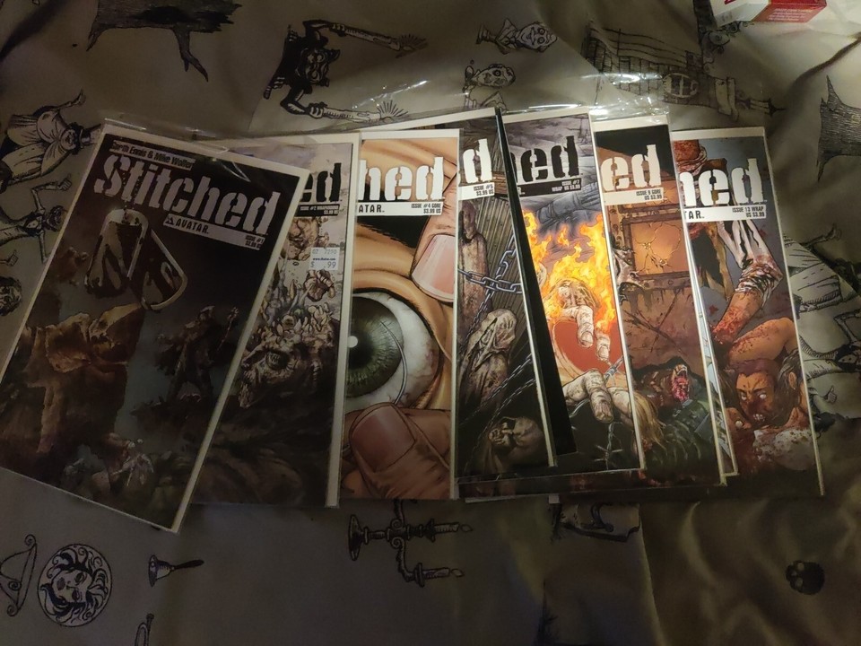 STITCHED #1 - 14 GORE Plus Vol 3 Tpb COMIC BOOK LOT GARTH ENNIS The ...