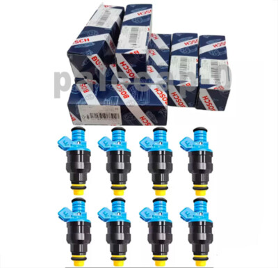8X Original BOSCH 25LB Fuel Injectors OEM 0280150947 For Ford F250 F350 ...