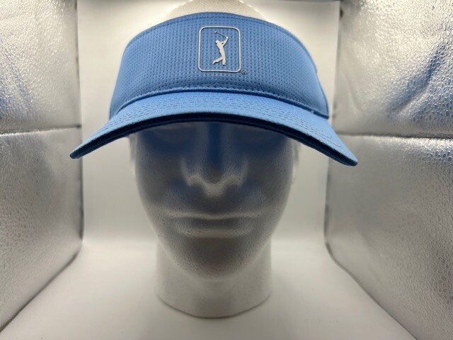 PGA Tour AIRFLUX Fairway Mesh Golf Visor Green Orange Blue Adjustable ...