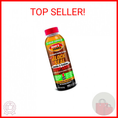 Bar's Leaks 1109 Block Seal Liquid Copper Intake and Radiator Stop Leak ...