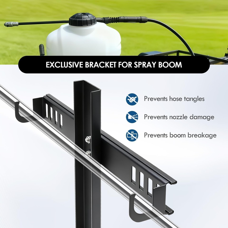 Backpack Sprayer Rack,Adjustable,Fit for Open or Enclosed Trailers | eBay