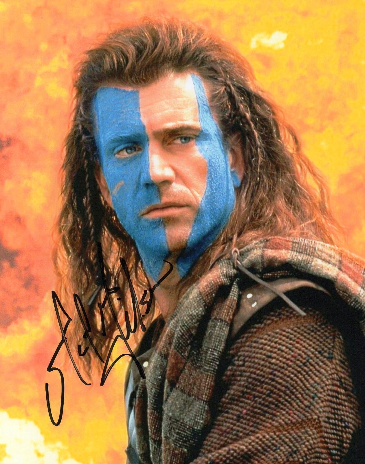 MEL GIBSON - BRAVEHEART AUTOGRAPHED SIGNED A4 POSTER PHOTO PRINT | eBay UK
