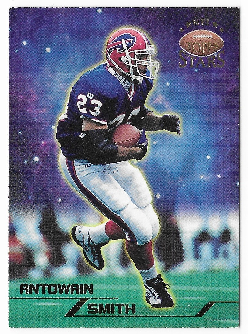 Antowain Smith 1998 Topps Stars Gold #76 /1999 Buffalo Bills Numbered ...
