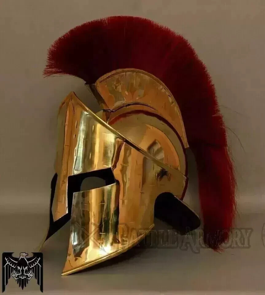 300 Spartan King Leonidas Helmet – Medieval Greek Warrior Helmet for ...