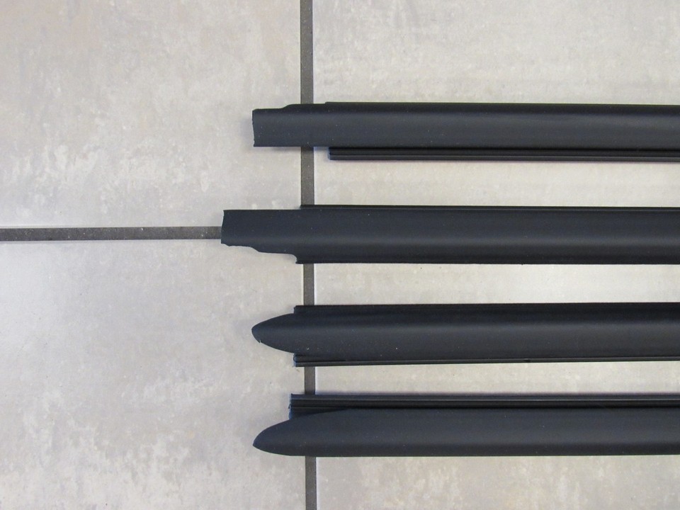 DODGE RAM 1500-5500 Mega & Crew Cab Outer Window Belt Molding Complete ...