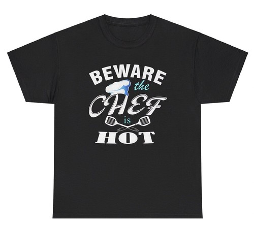 Beware The Chef Is Hot T Shirt Funny Ironic Gen Z Weirdcore Tee | eBay