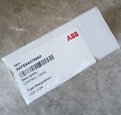 Brand New ABB Operator Display Panel CDP-312R | eBay