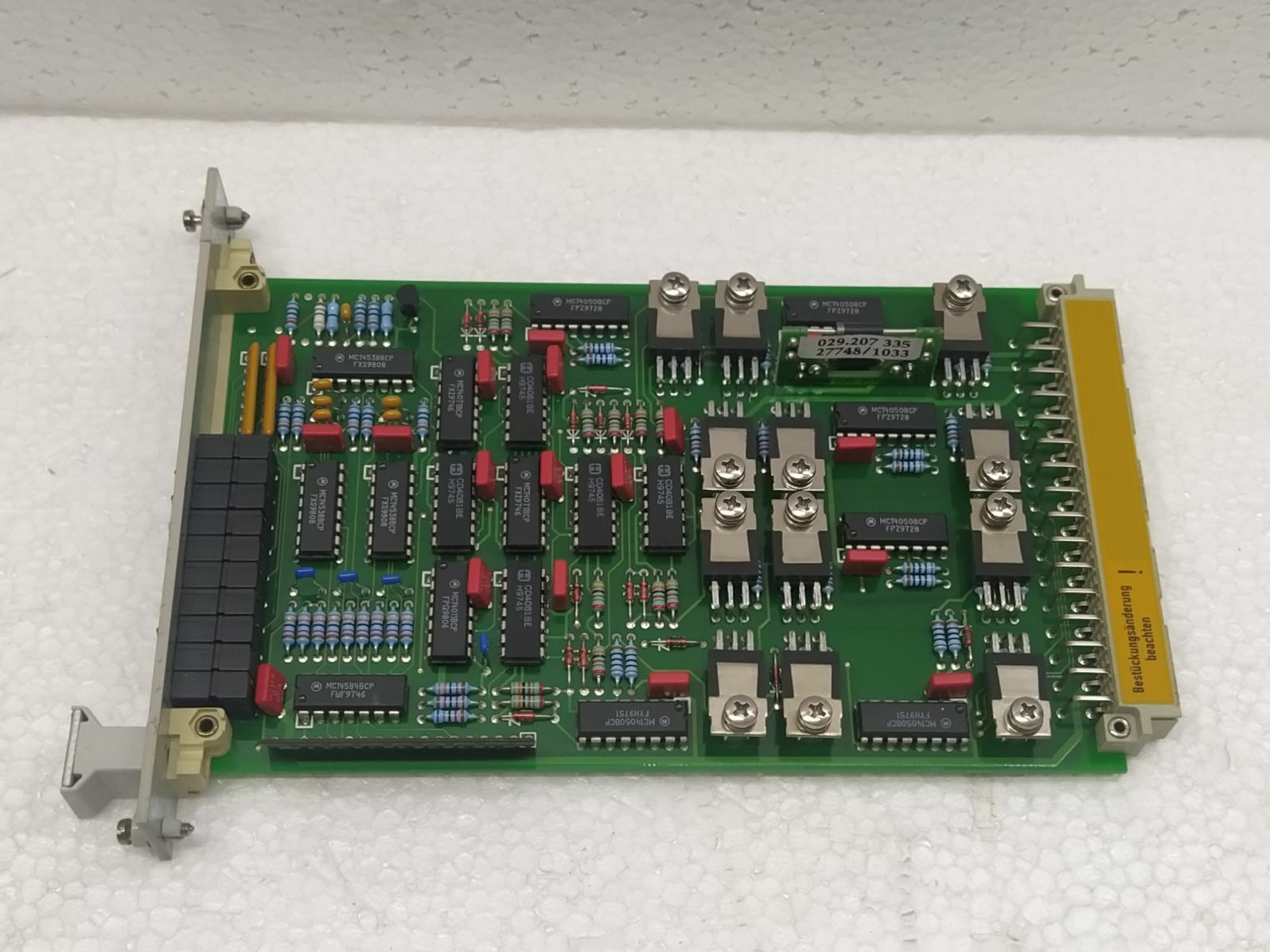 ALSTOM 029.063 242 Pulse Amplifier 029 063 242 SAM Electronics | eBay