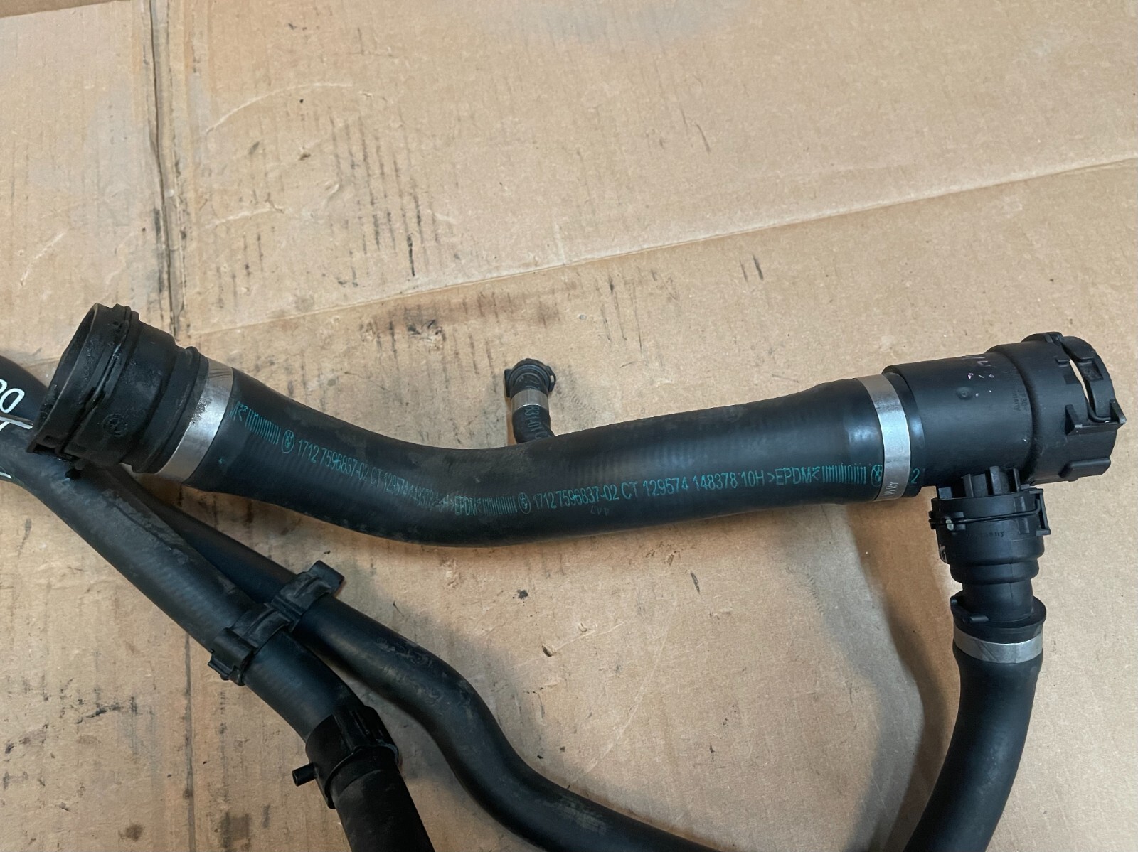 12-18 BMW F30 3 SERIES 320i 328i N20 N26 ENGINE RADIATOR COOLANT HOSES ...