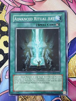 (Aa) YuGiOh! Advanced Ritual Art - STON - EN045 - Unlimited Common VLP ...