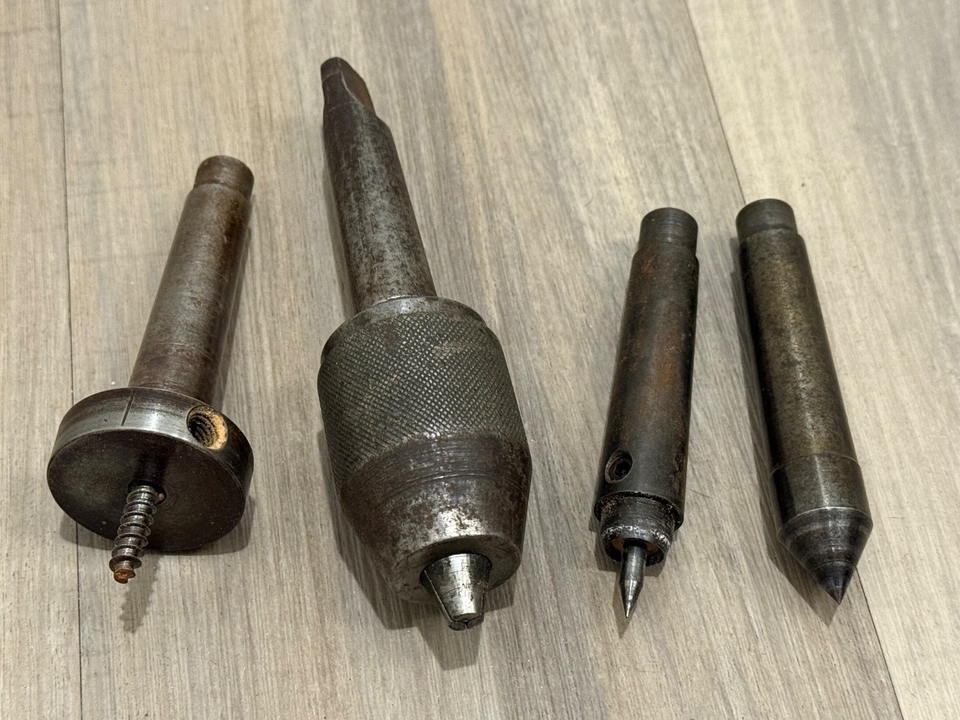 Delta Rockwell 11" Wood Lathe Spur Center Morse Taper Large Lot | eBay