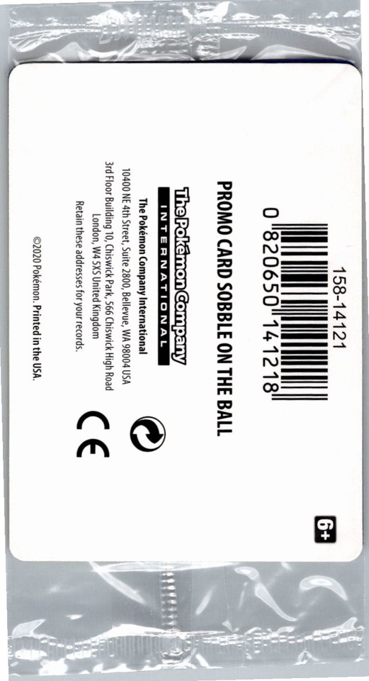 Sobble on the Ball - (Pokemon Futsal) SEALED 005/005 NM Normal | eBay