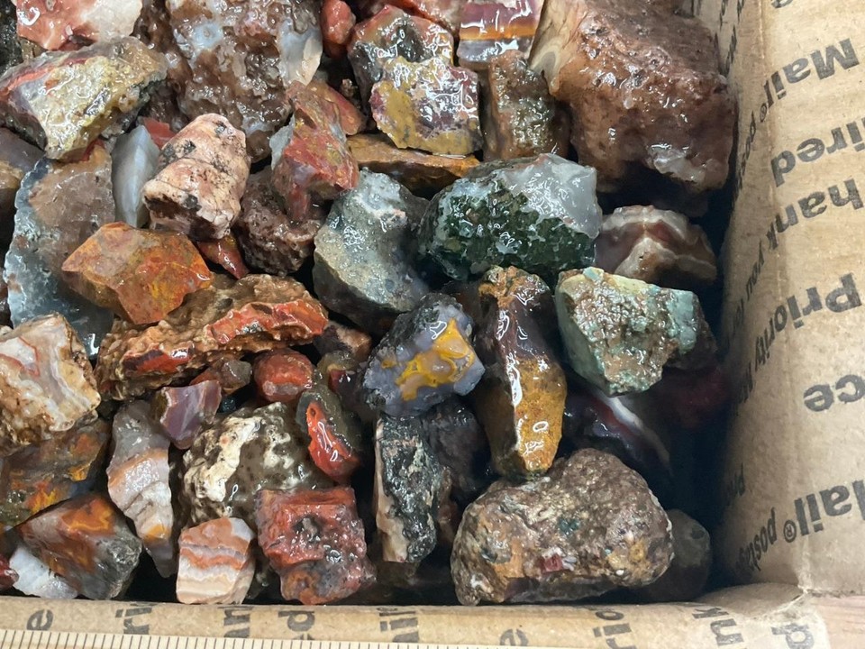 Z~ Moroccan Agate Tumbling Rough 22 Lbs Lot # 2 | eBay