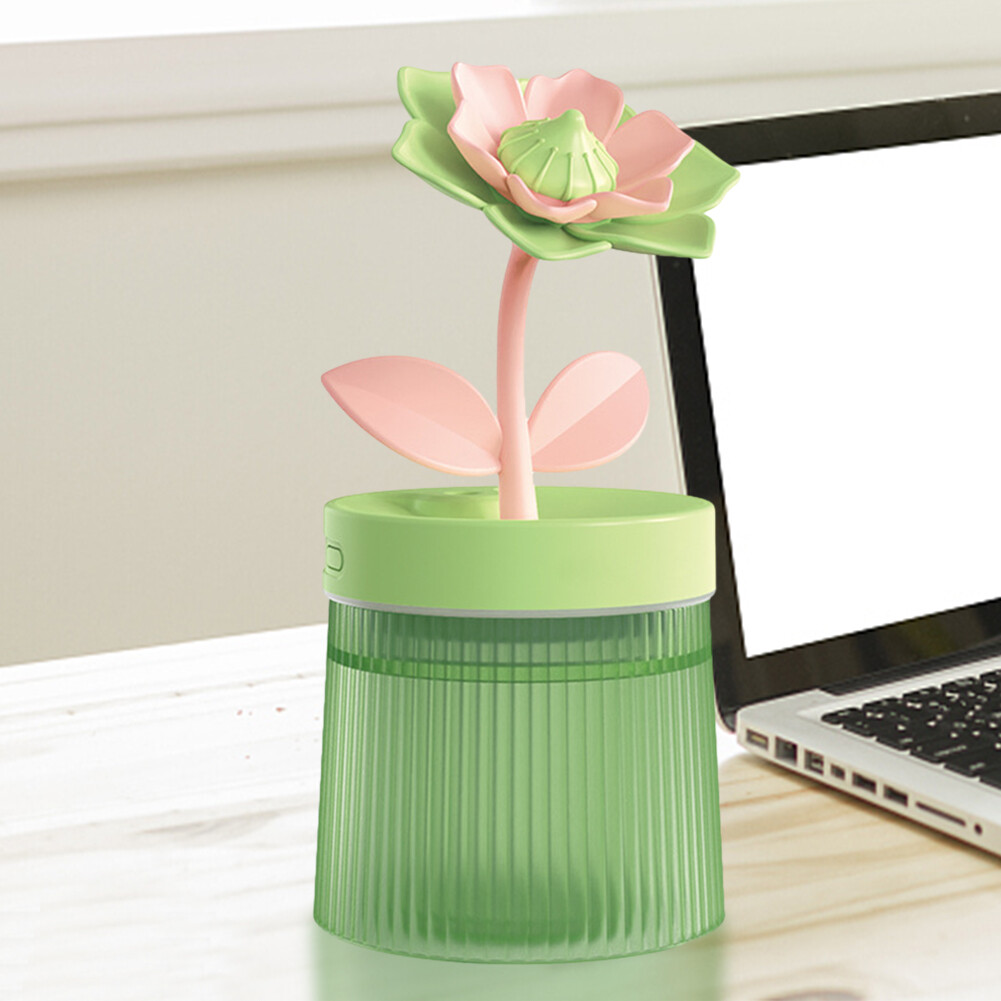 Cool Mist Humidifier RGB Night Light for Bedroom Home Office (Green ...